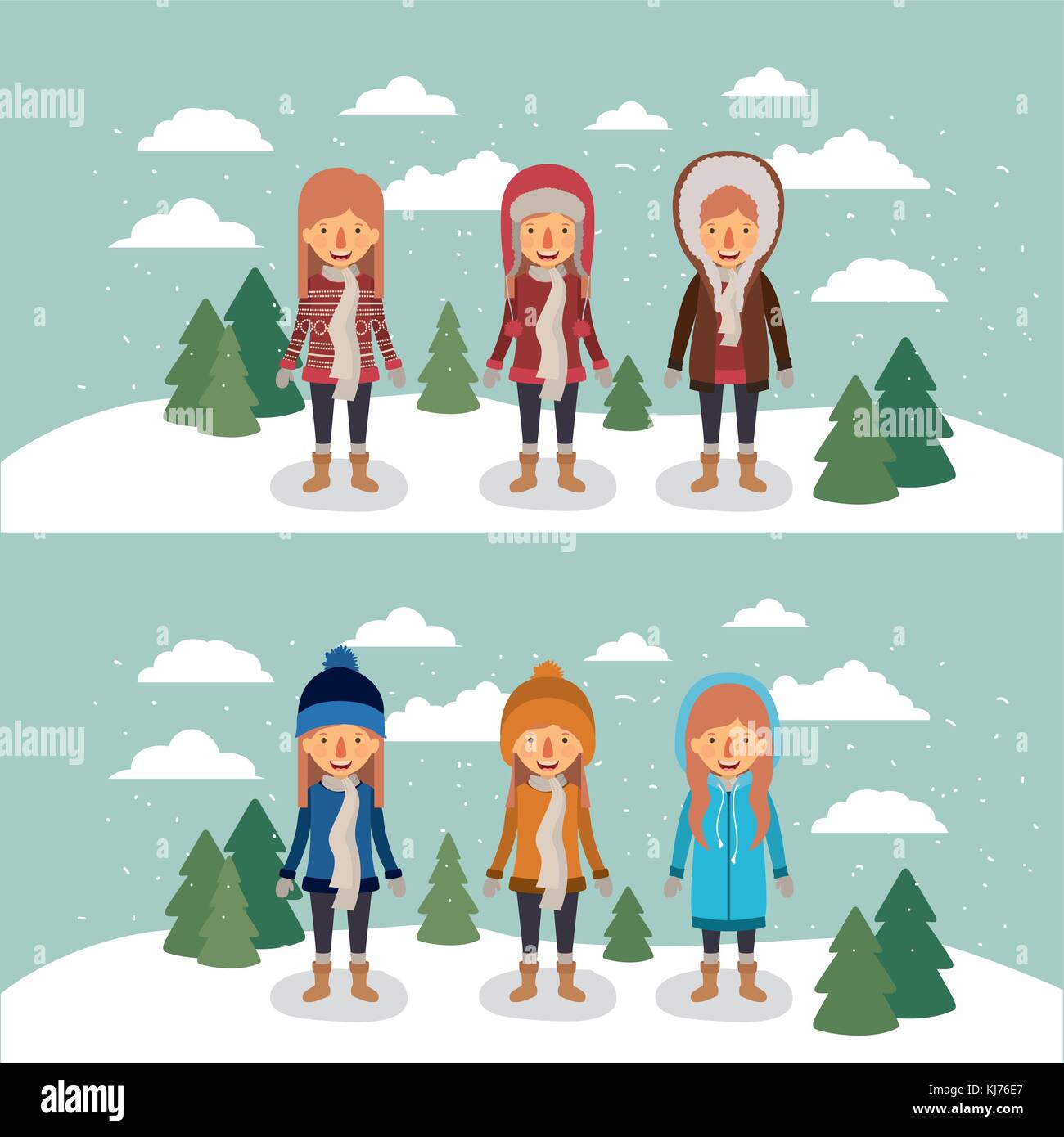 Thick wool cap Stock Vector Images - Alamy