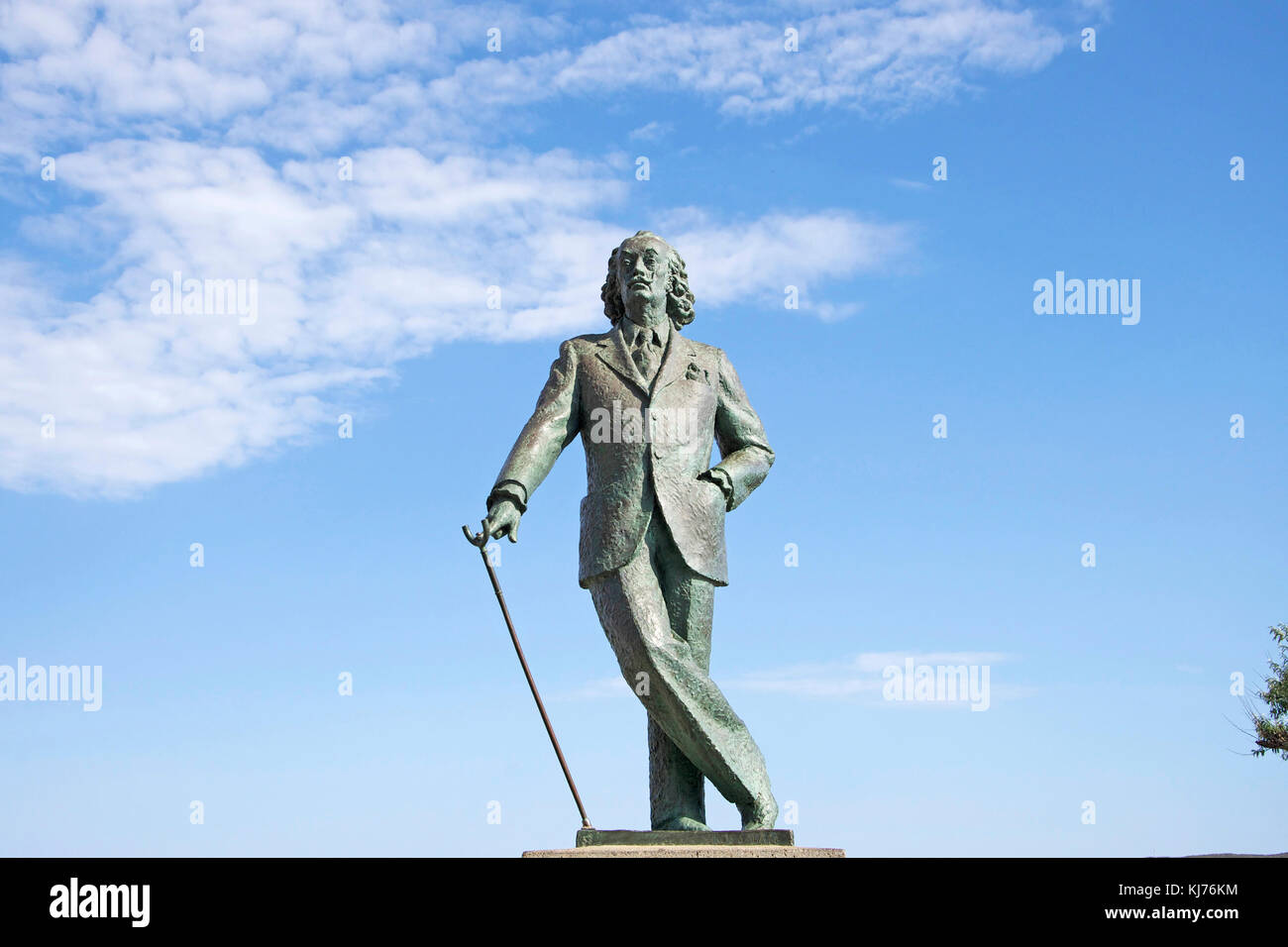 Salvador Dali statue, Cadaques Stock Photo - Alamy