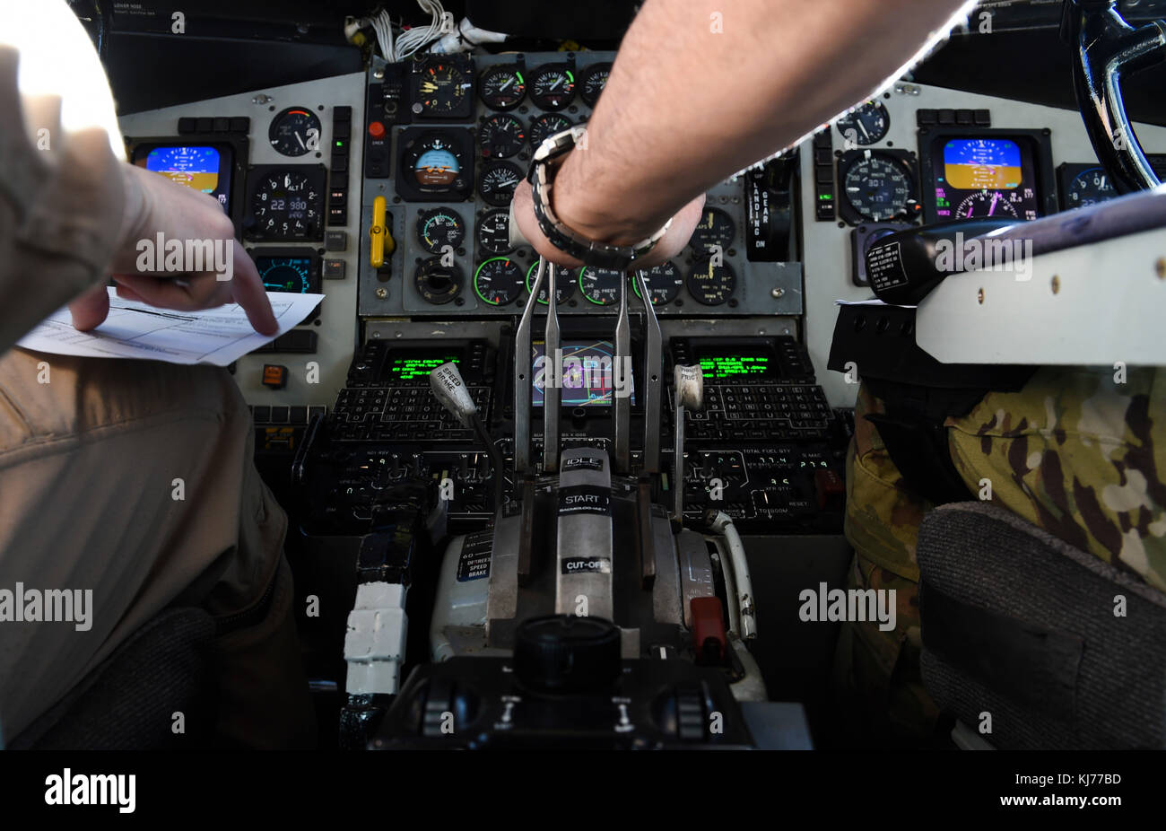 Cockpit operation hi-res stock photography and images - Alamy