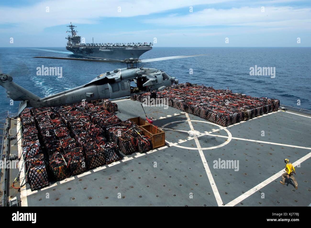 MH-60S Sea Hawk, assigned to the Indians of Helicopter Sea Combat ...