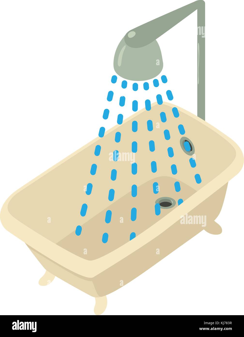Bathroom icon, isometric style Stock Vector Image & Art - Alamy