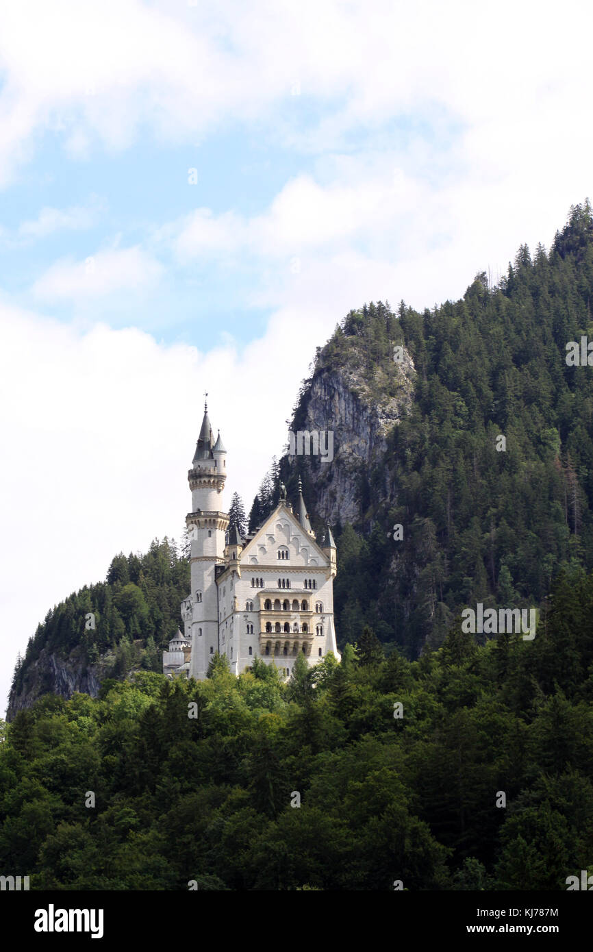 fairy Castle of Neuschwanstein in Bavaria - Germany Stock Photo - Alamy