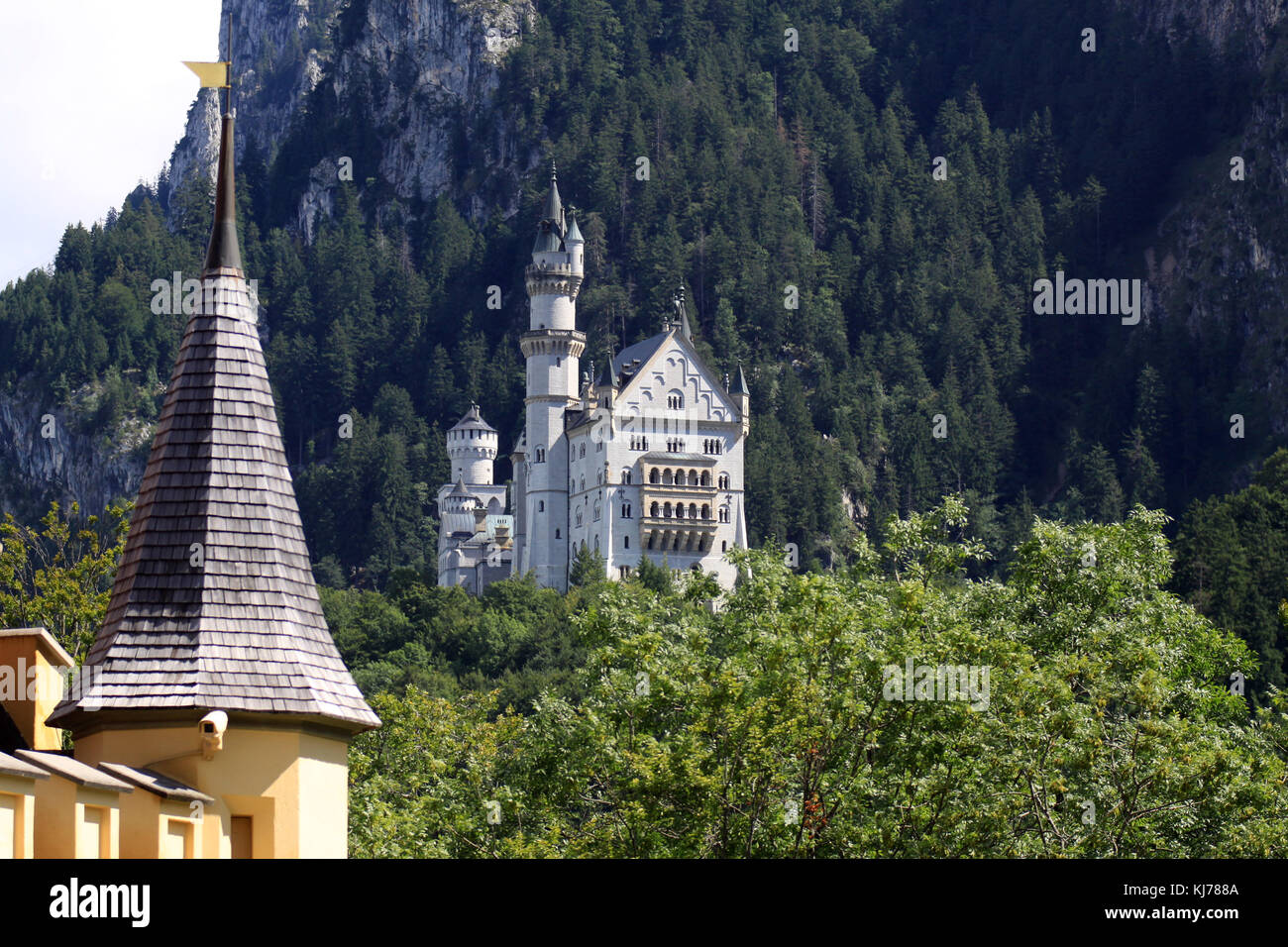 fairy Castle of Neuschwanstein in Bavaria - Germany Stock Photo - Alamy