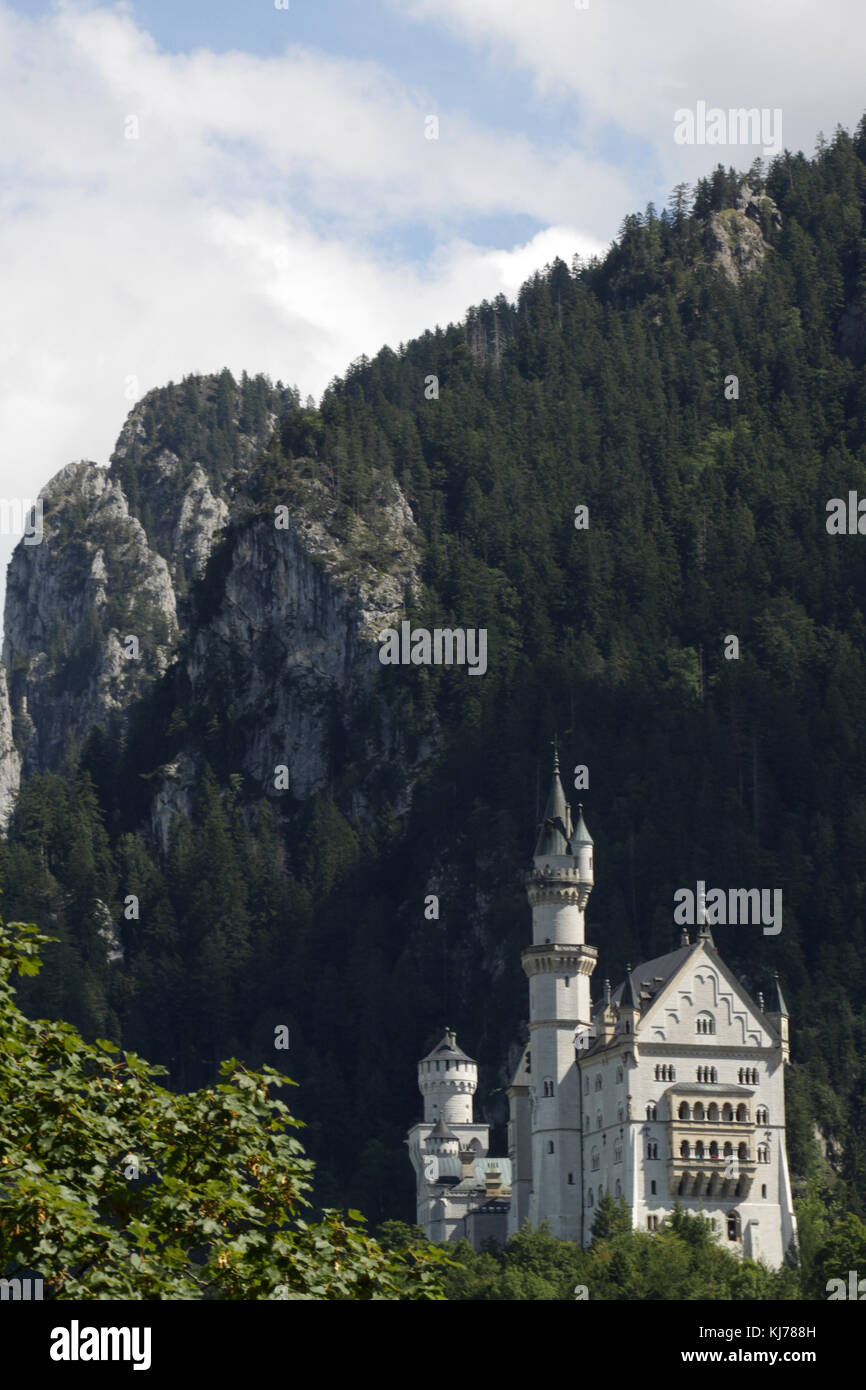 fairy Castle of Neuschwanstein in Bavaria - Germany Stock Photo - Alamy
