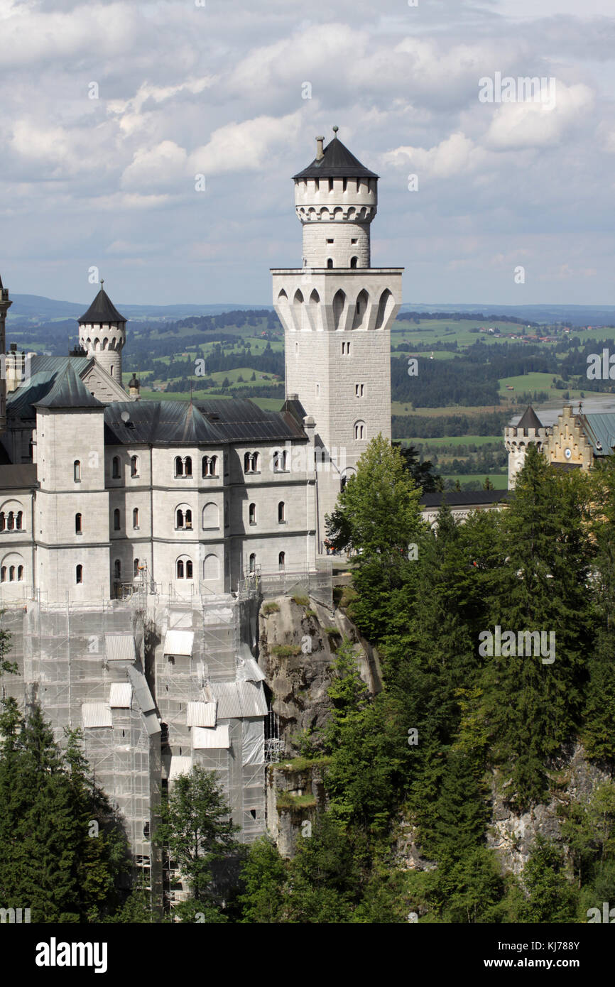 fairy Castle of Neuschwanstein in Bavaria - Germany Stock Photo - Alamy