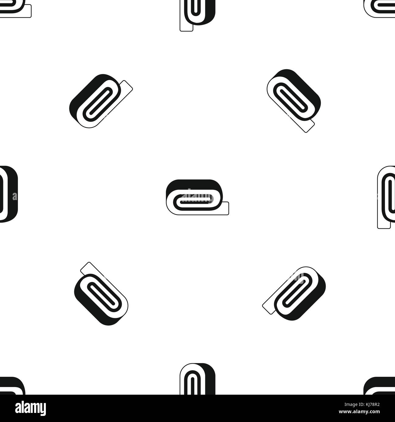 Spa towel pattern seamless black Stock Vector Image & Art - Alamy