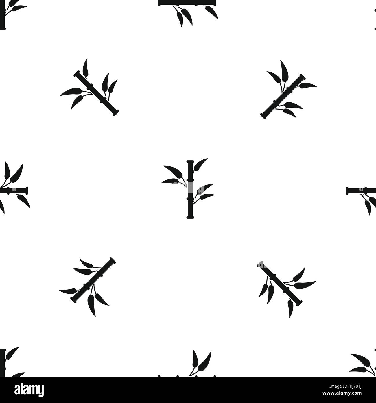 Bamboo pattern seamless black Stock Vector Image & Art - Alamy