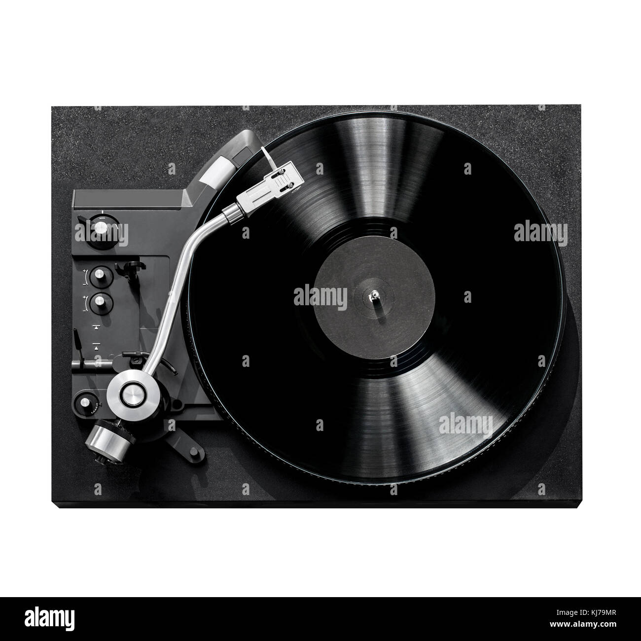 Spinning vinyl plate hi-res stock photography and images - Alamy