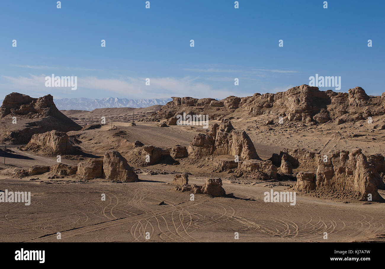 Yardan landscape II, China Stock Photo - Alamy