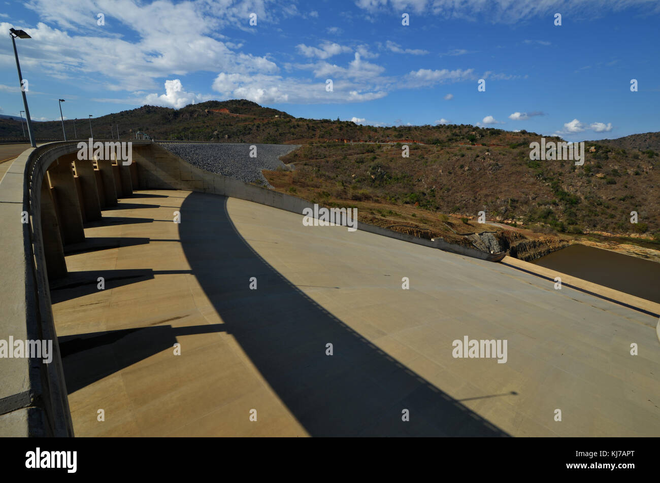 View from the Maguga Dam. Maguga Dam is a dam on the Komati River in ...