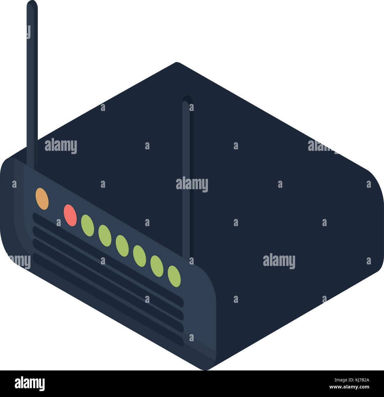 Wifi router device icon over hi-res stock photography and images - Alamy