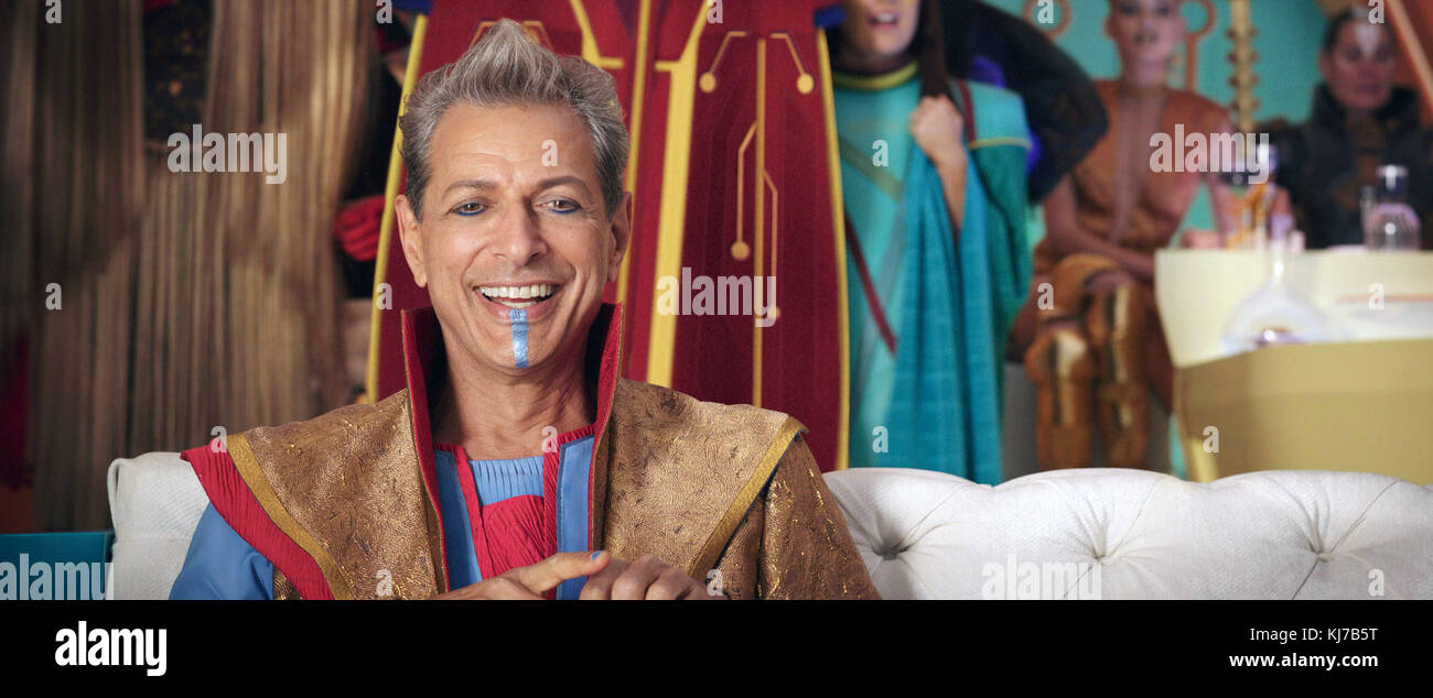 THOR: RAGNAROK, Jeff Goldblum as Grandmaster, 2017. © Marvel / © Walt ...