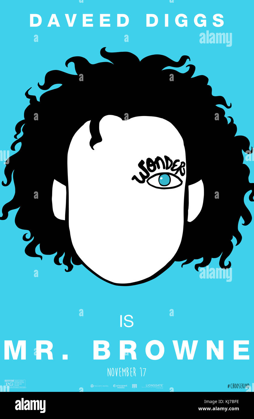 WONDER, US character poster, 2017. © Lionsgate /Courtesy Everett ...