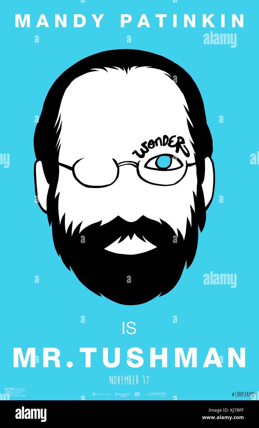 WONDER, US character poster, 2017. © Lionsgate /Courtesy Everett ...