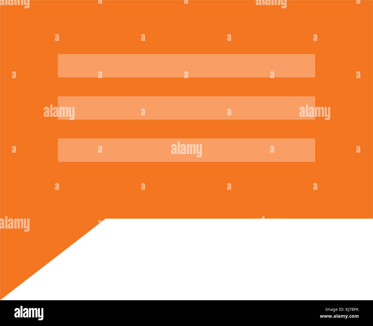rectangle speech icon over white background vector illustration Stock ...