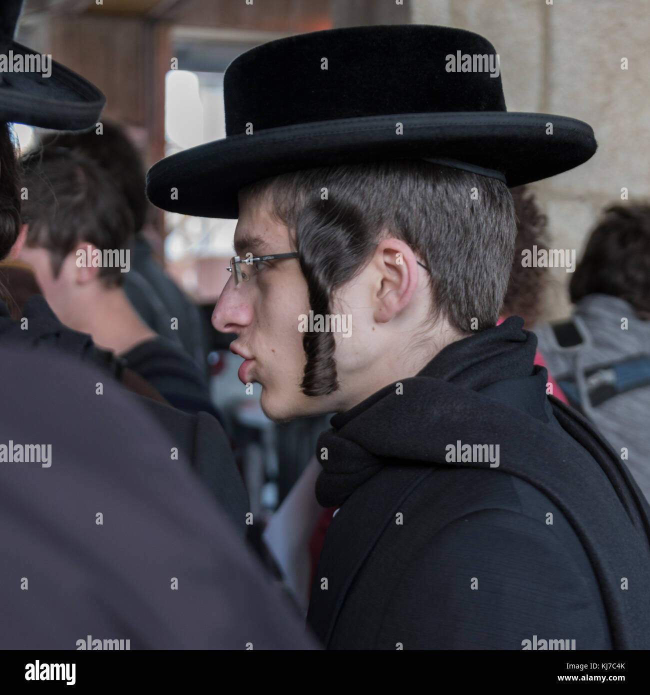 Jewish sideburns hi-res stock photography and images - Alamy