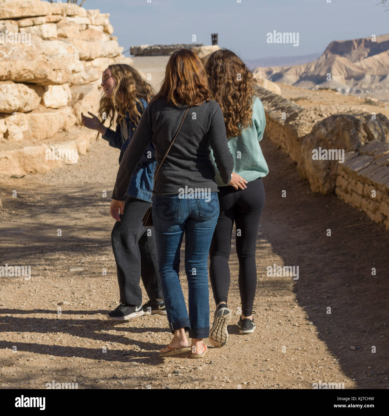 Tourists at Ben Gurion burial site, Ben Gurion Memorial, Sde Boker, Israel Stock Photo - Alamy