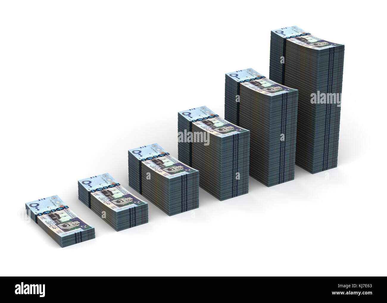 Saudi Arabian Riyals Graph Stock Photo - Alamy