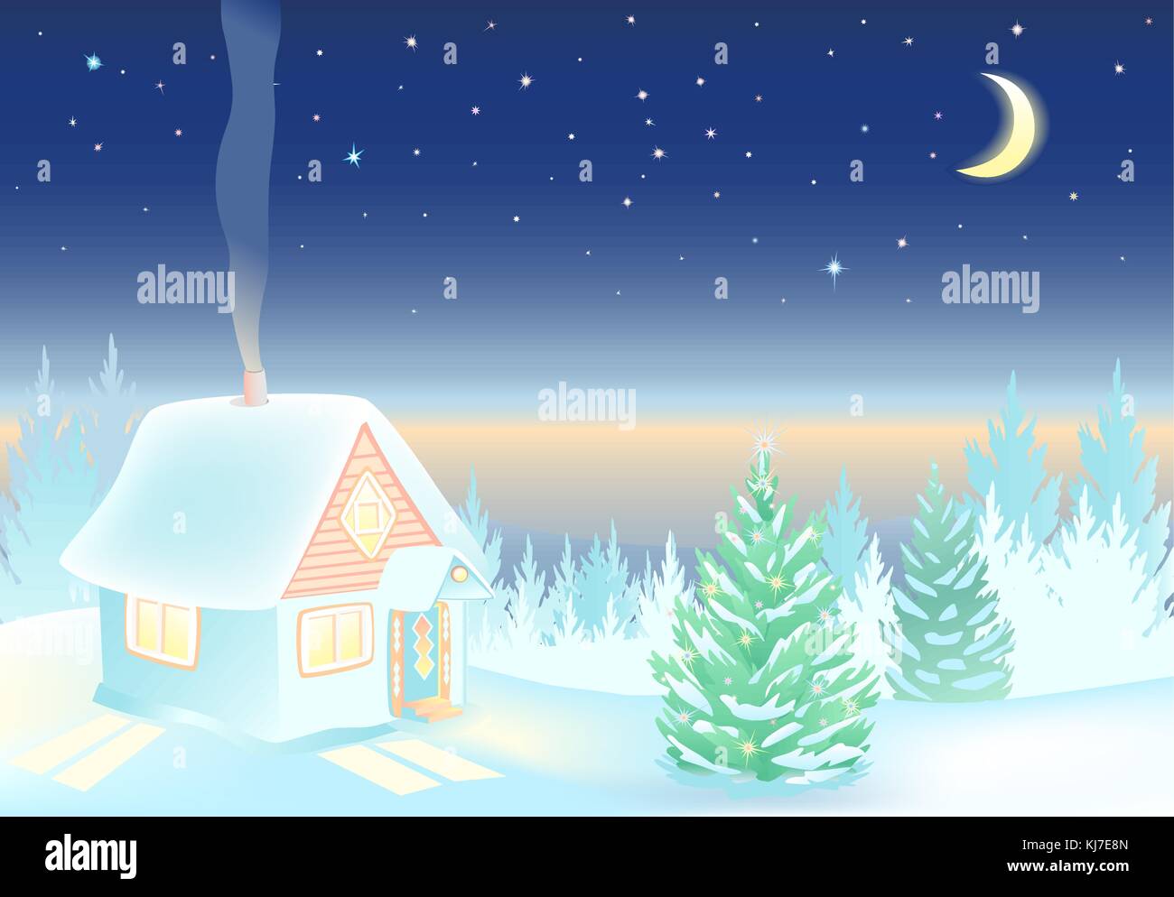 Hut cartoon hi-res stock photography and images - Alamy