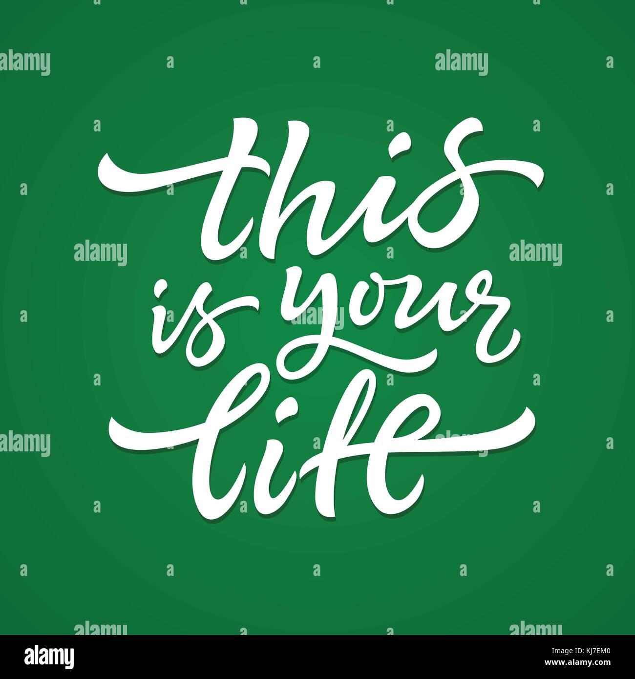 Word art brush lettering art hi-res stock photography and images - Alamy