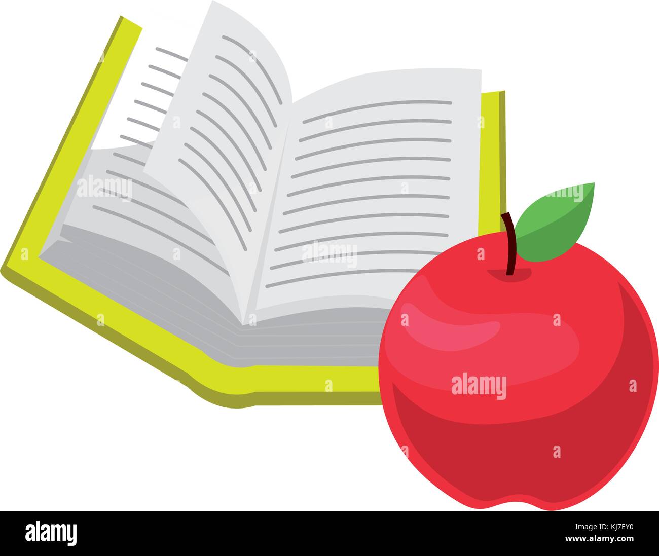 Book of education literature and read theme Isolated design Vector ...