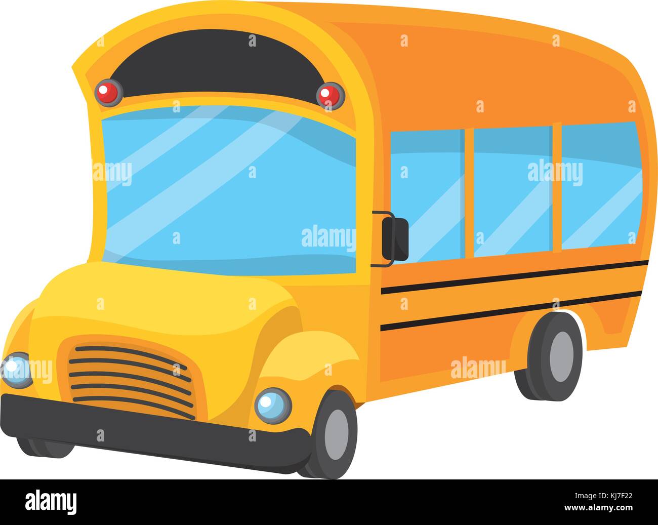 School bus of education learning and transportation theme Isolated ...