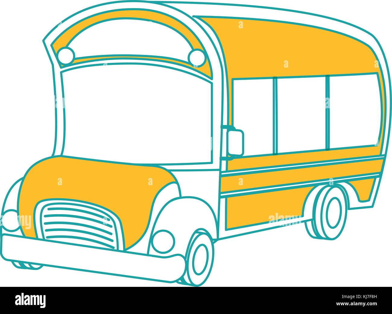 School bus design Stock Vector Image & Art - Alamy
