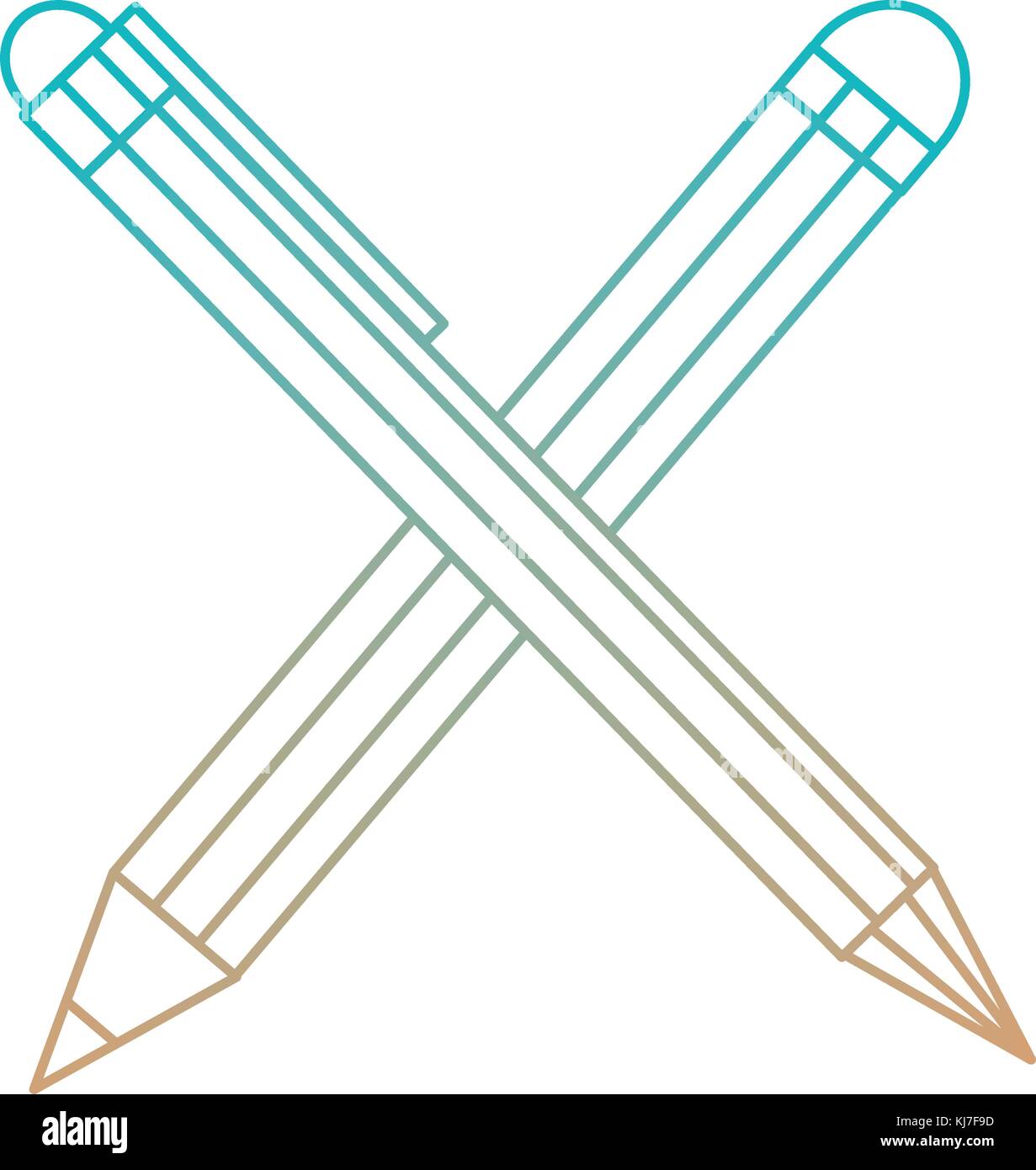 Pen and pencil design Stock Vector Image & Art - Alamy