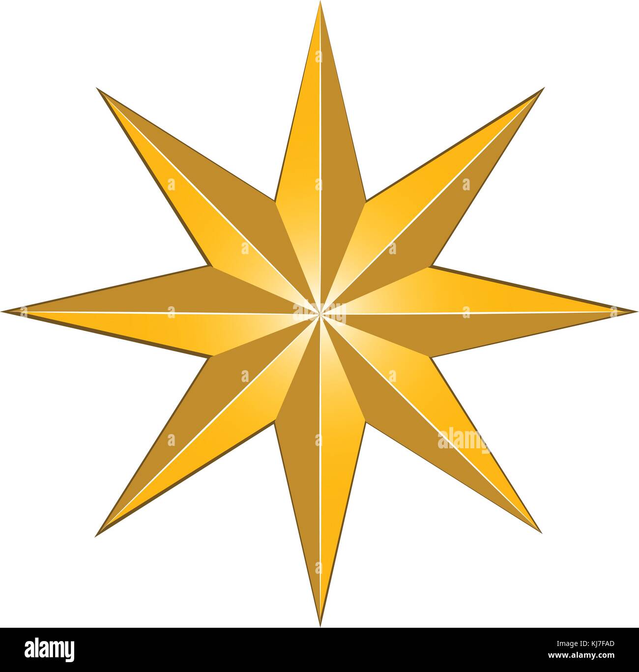 Isolated star shape Stock Vector Image & Art - Alamy