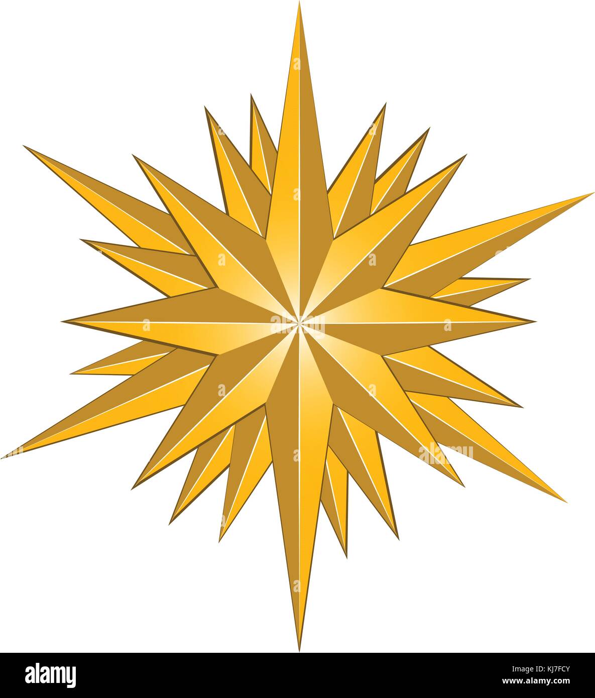 Isolated star shape Stock Vector Image & Art - Alamy