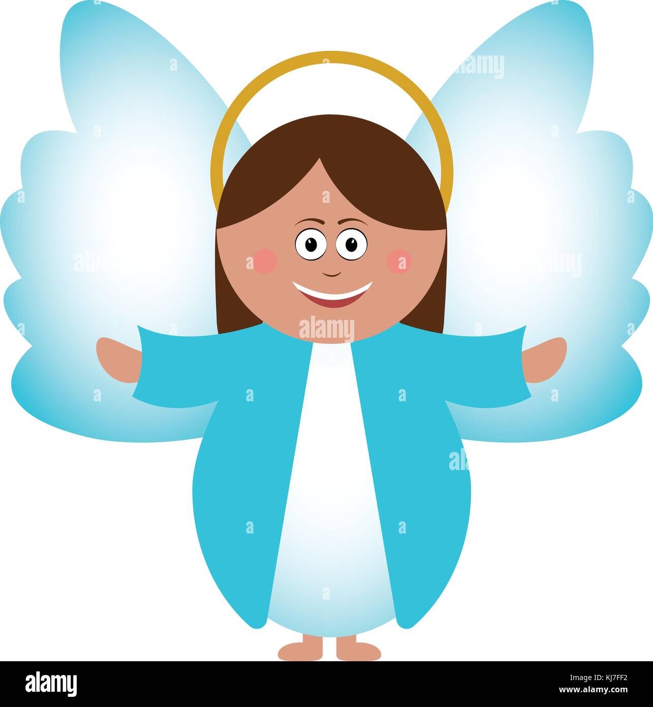 Isolated Angel icon Stock Vector Image & Art - Alamy