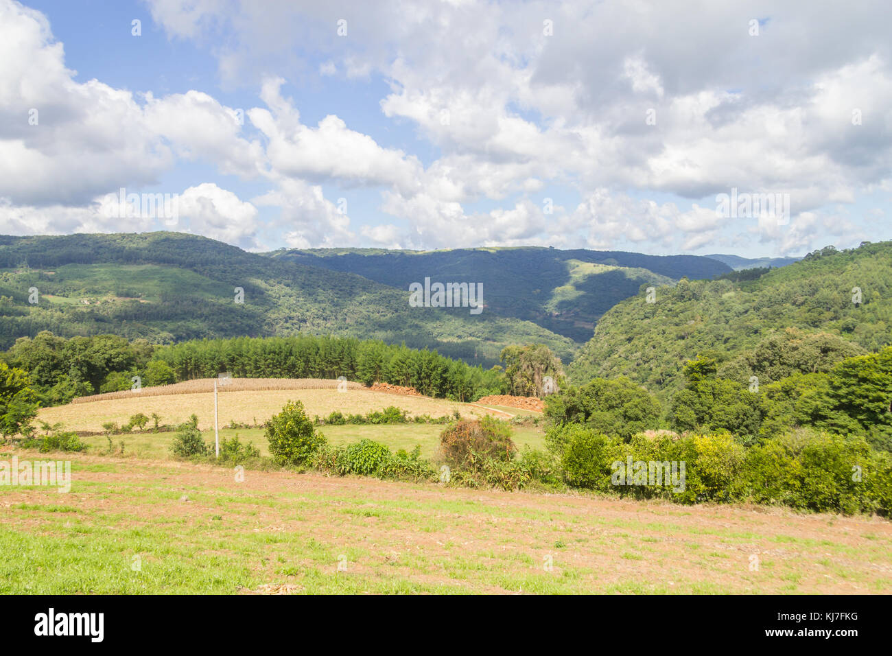 Farm in Valley and mountains in Nova Petropolis, Rio Grande do Sul ...