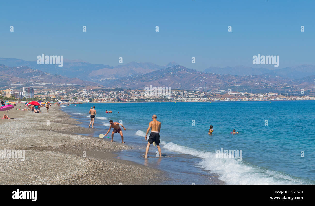 Torre del Mar, Costa del Sol, Malaga Province, Andalusia, southern ...