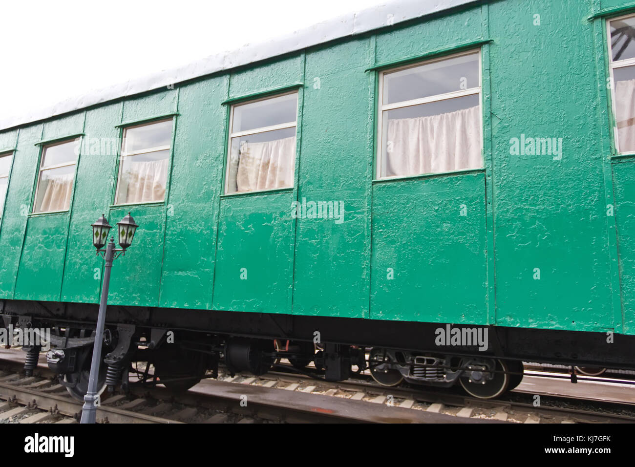 Photo of the Russian rail road coach Stock Photo - Alamy