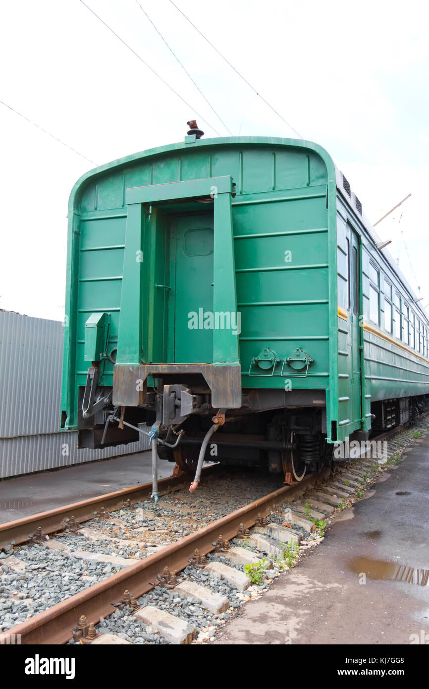 Photo of the Russian rail road coach Stock Photo - Alamy