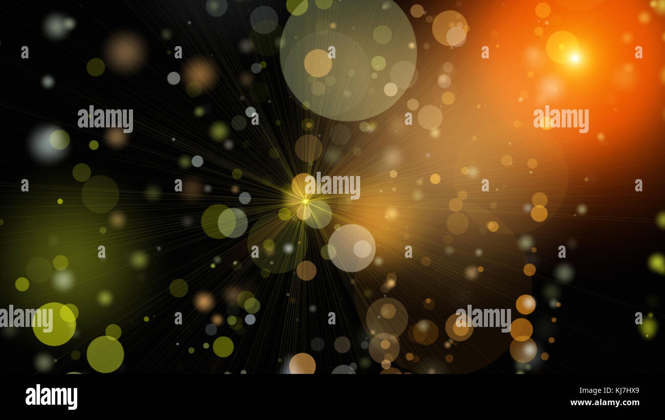 Futuristic particle background design illustration with lights Stock ...