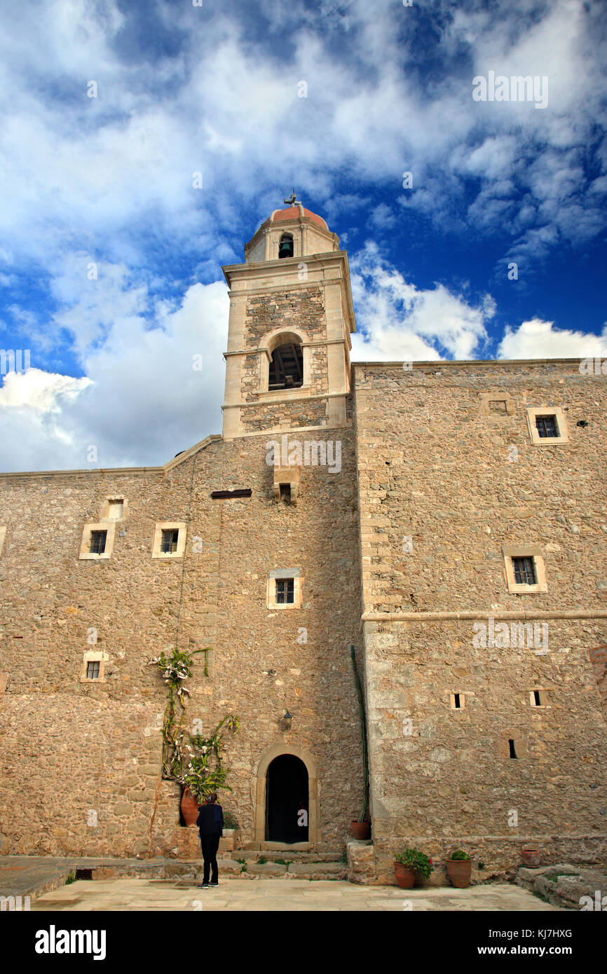 Monastery toplou, crete hi-res stock photography and images - Alamy