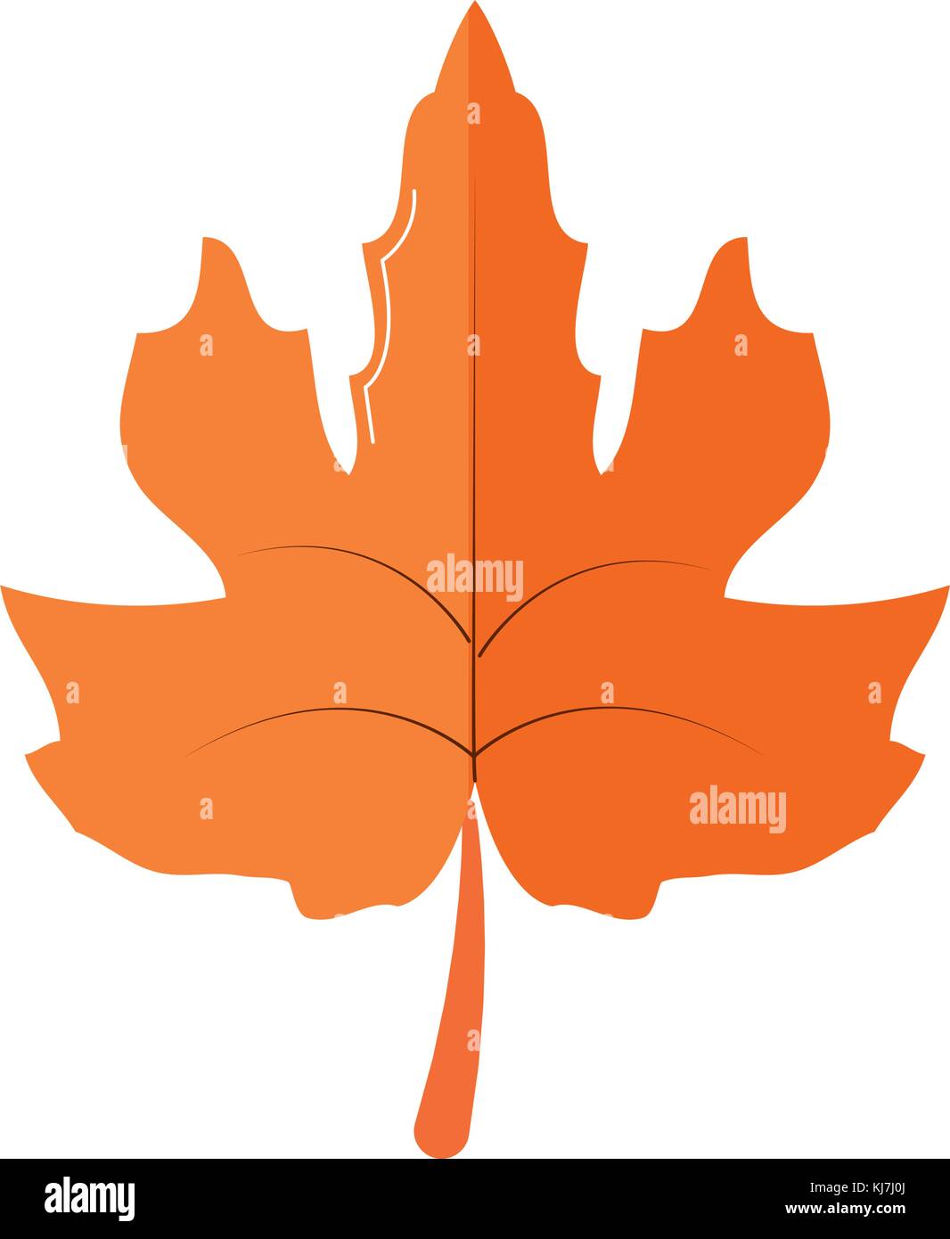 Leaf of plant floral and garden theme Isolated design Vector ...