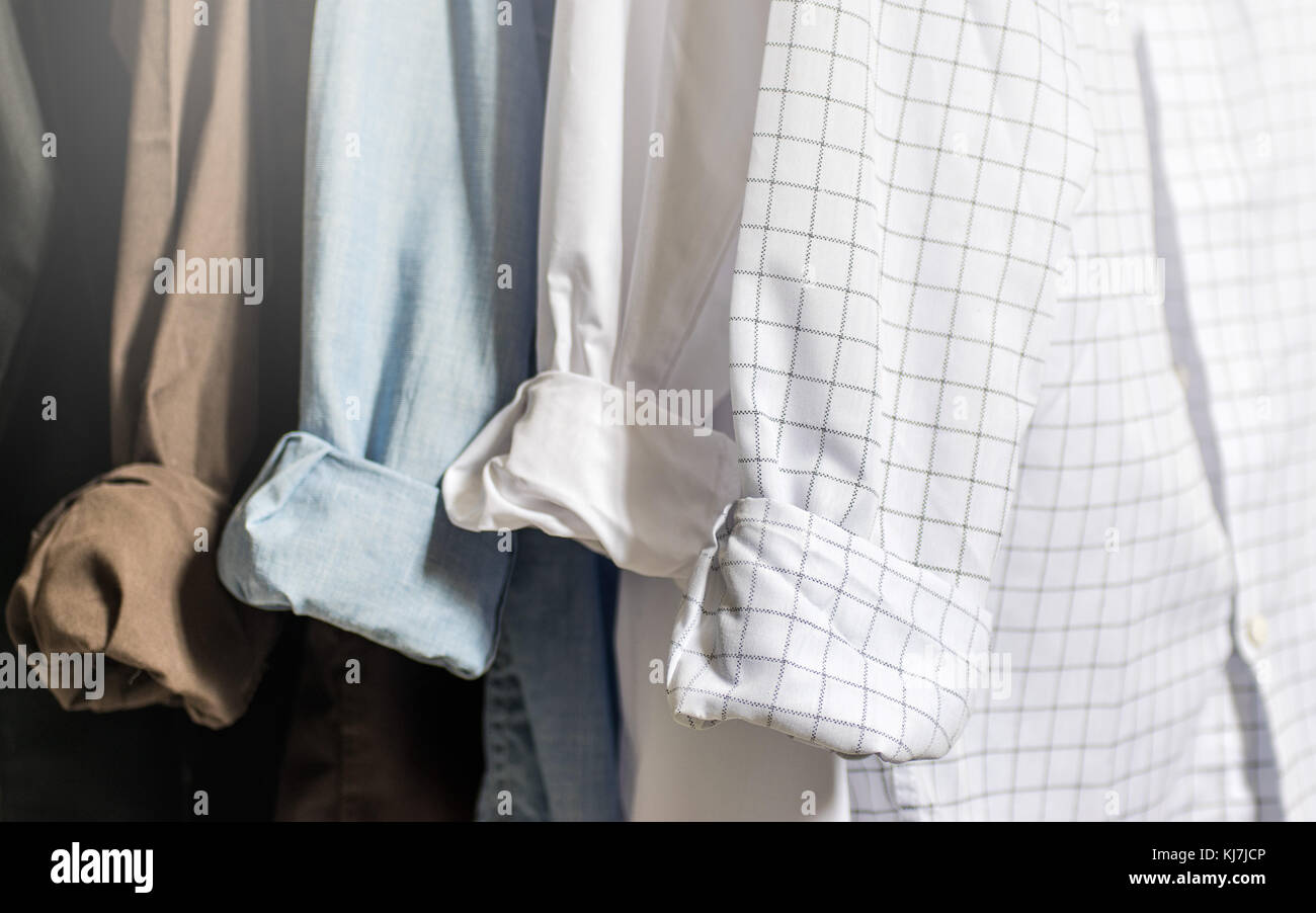 Mens clothes shop interior hi-res stock photography and images - Alamy