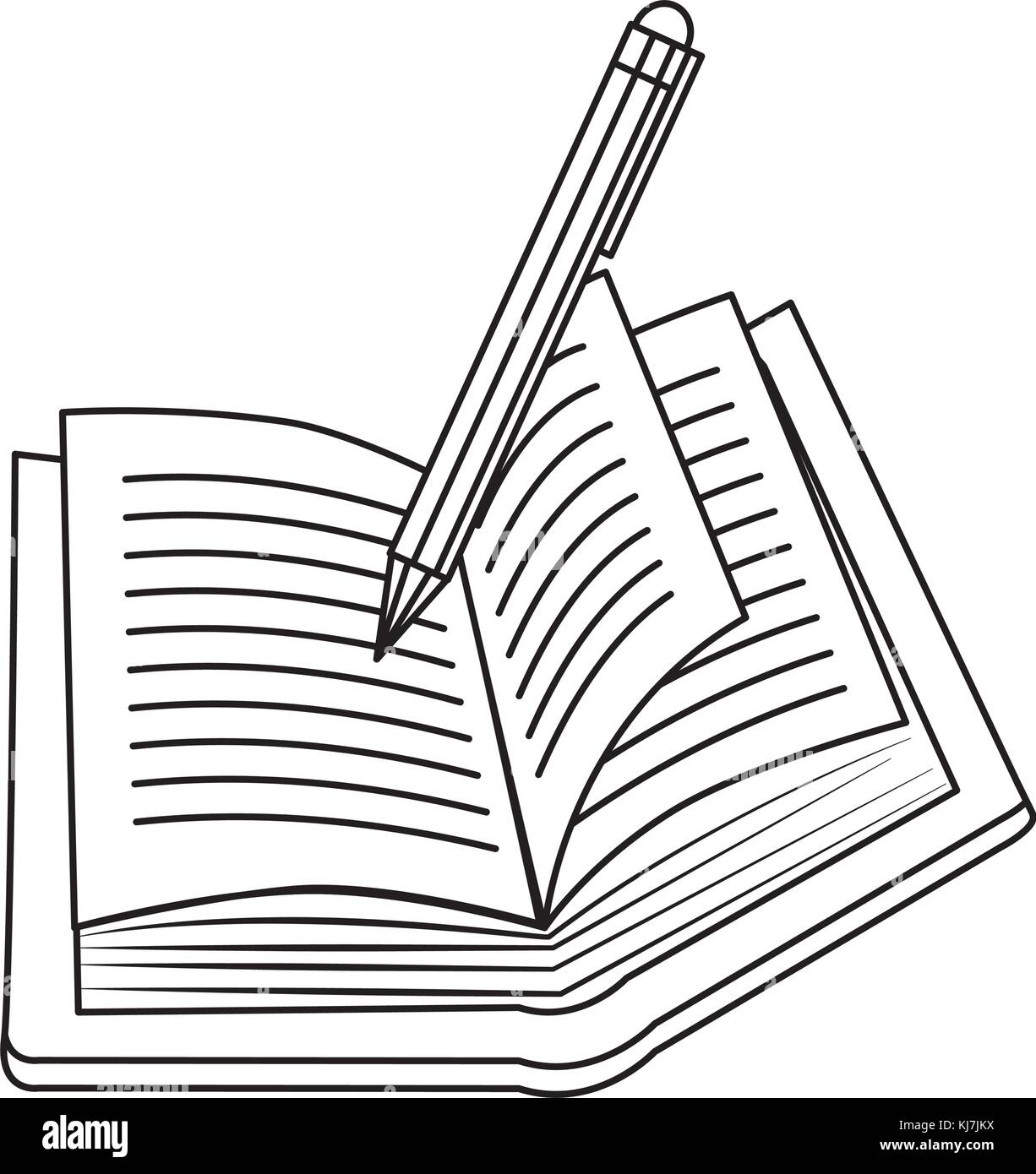 Book of education literature and read theme Isolated design Vector ...