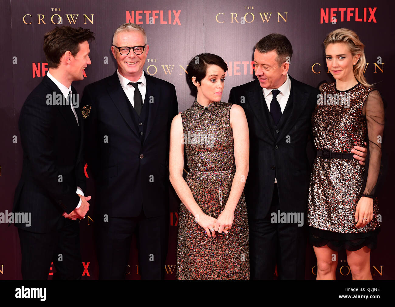 Claire foy and vanessa kirby the crown hi-res stock photography and ...