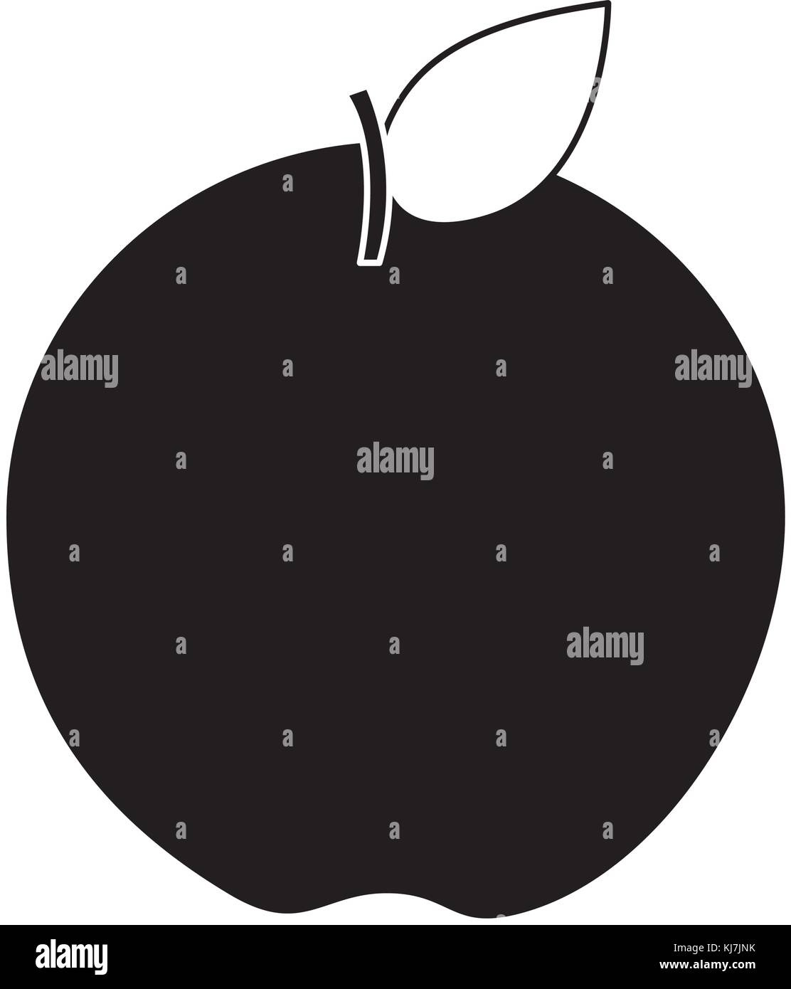 Apple of fruit healthy and organic food Isolated design Vector ...