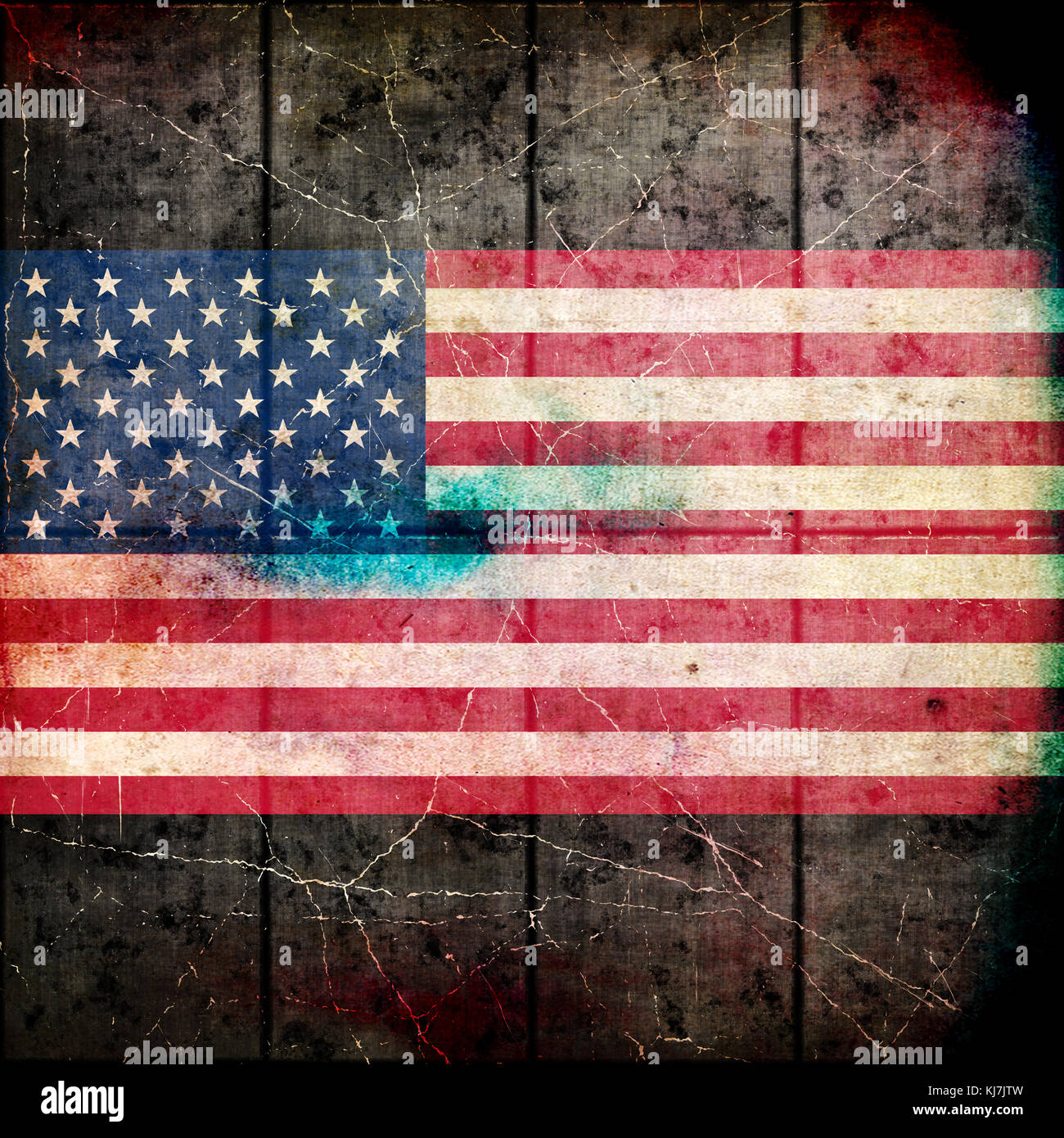Ragged American Flag High Resolution Stock Photography and Images - Alamy