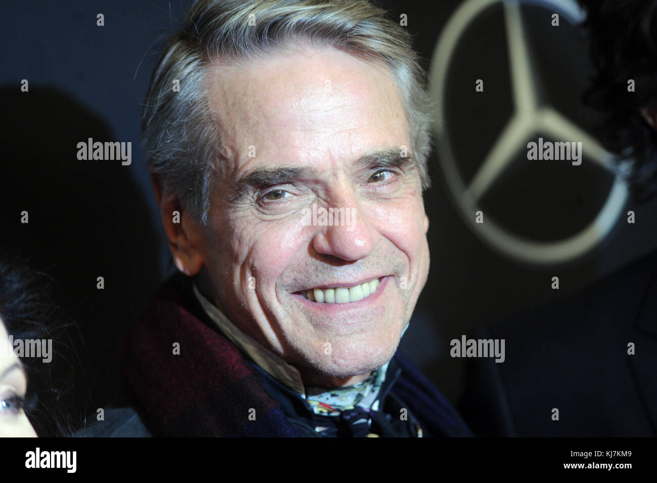 NEW YORK, NY - DECEMBER 13: Jeremy Irons attends 'Assassin's Creed' New ...