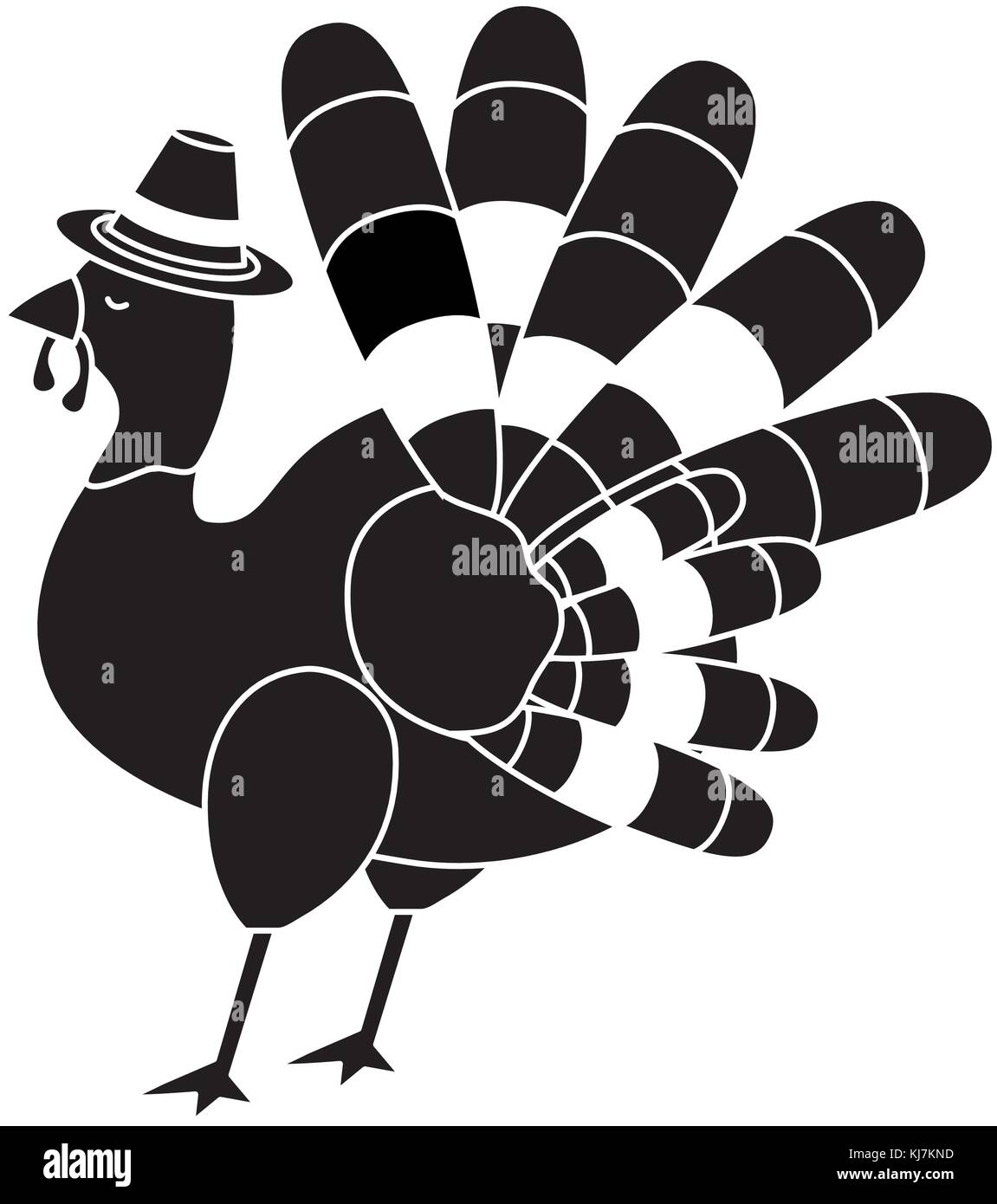 Isolated turkey design Stock Vector Image & Art - Alamy