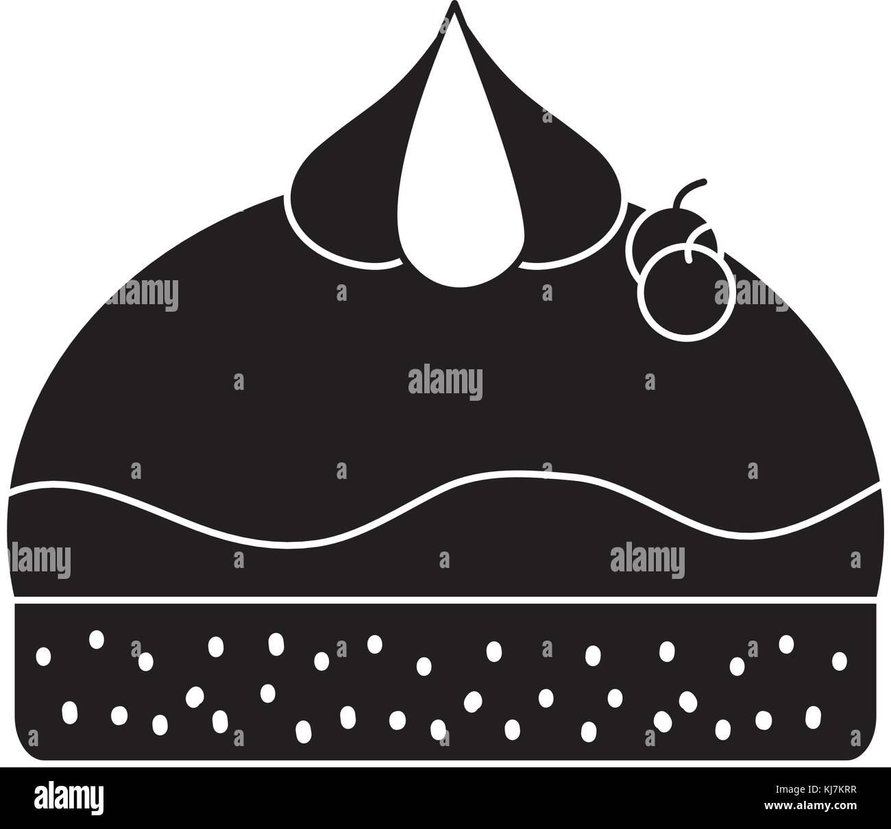 Isolated cake design Stock Vector Image & Art - Alamy