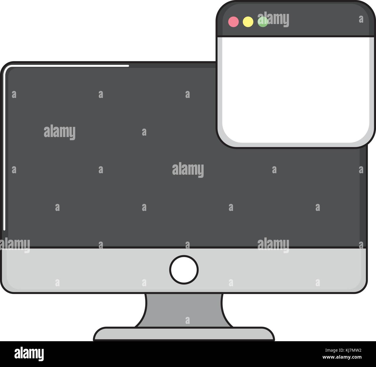 Isolated computer design Stock Vector Image & Art - Alamy