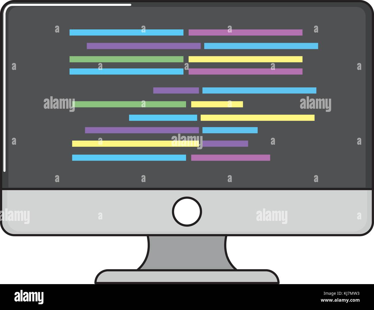 Isolated computer design Stock Vector Image & Art - Alamy