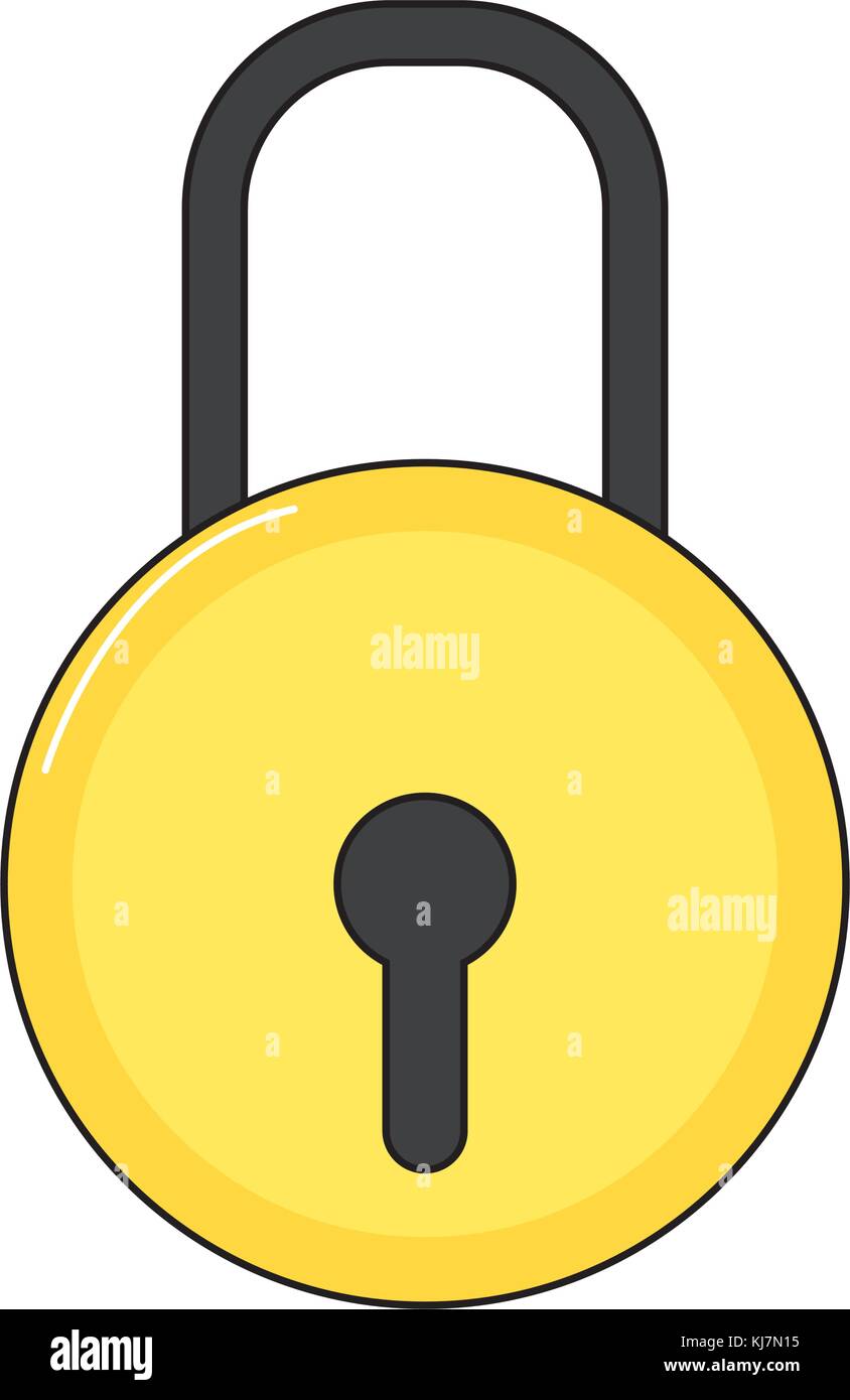 Isolated padlock design Stock Vector Image & Art - Alamy