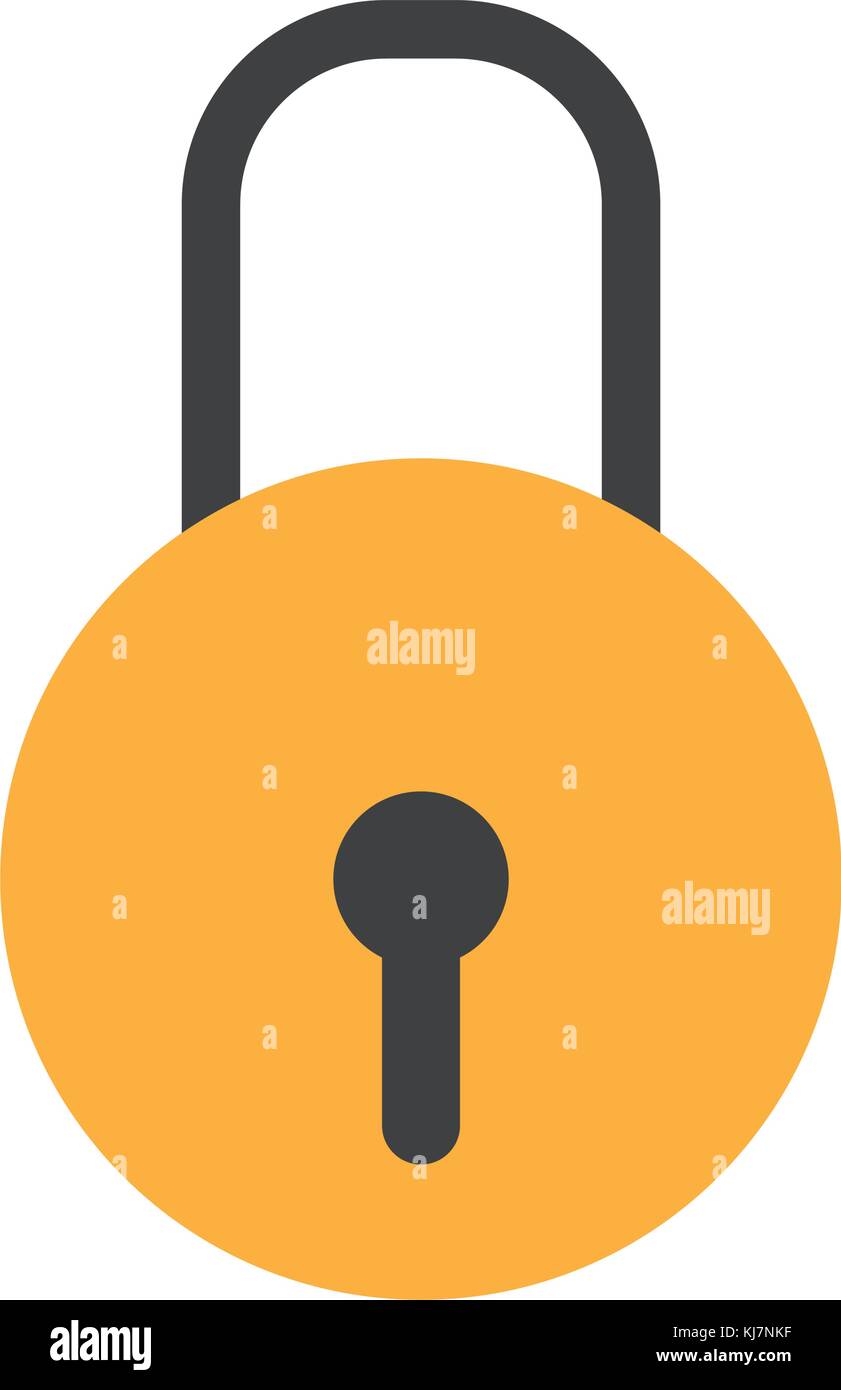 Isolated padlock design Stock Vector Image & Art - Alamy